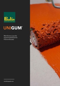UNIGUM® membrana liquida impermeabilizzante fibrorinforzata